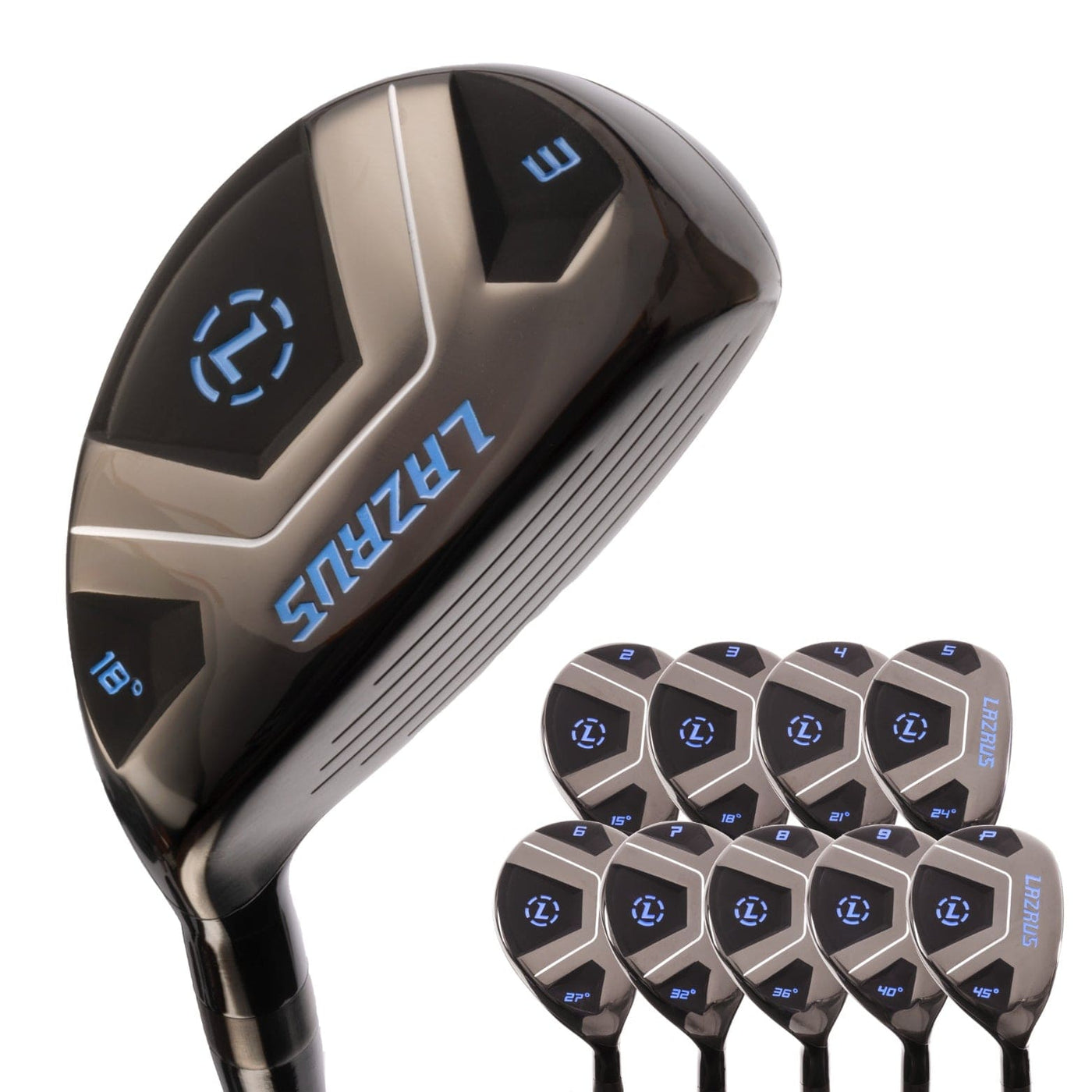 Lazrus Golf Hybrid Woods (1,2,3,4,5,6,7,8,9,PW,GW) Individual Or Sets ...