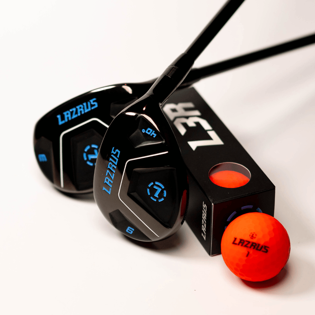 Home Lazrus Golf 8 pc Set - LAZ2 Driver, 6-PW Irons, 52° Wedge, Putter